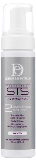 Design Essentials STS Express Max Smoothing Mousse – Frizz Control & S
